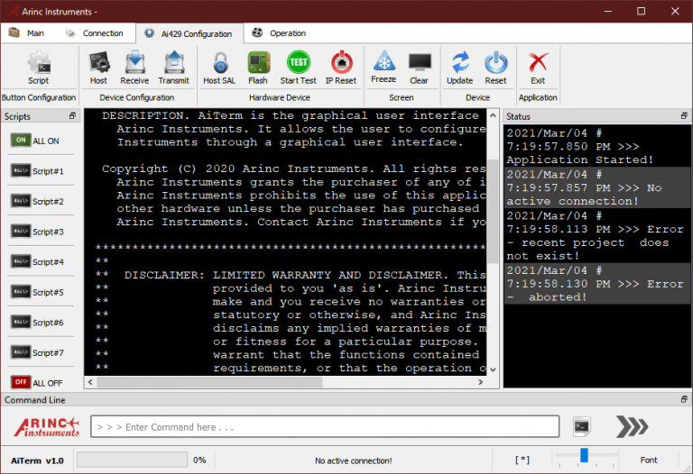 Ai429MXR – Arinc Instruments
